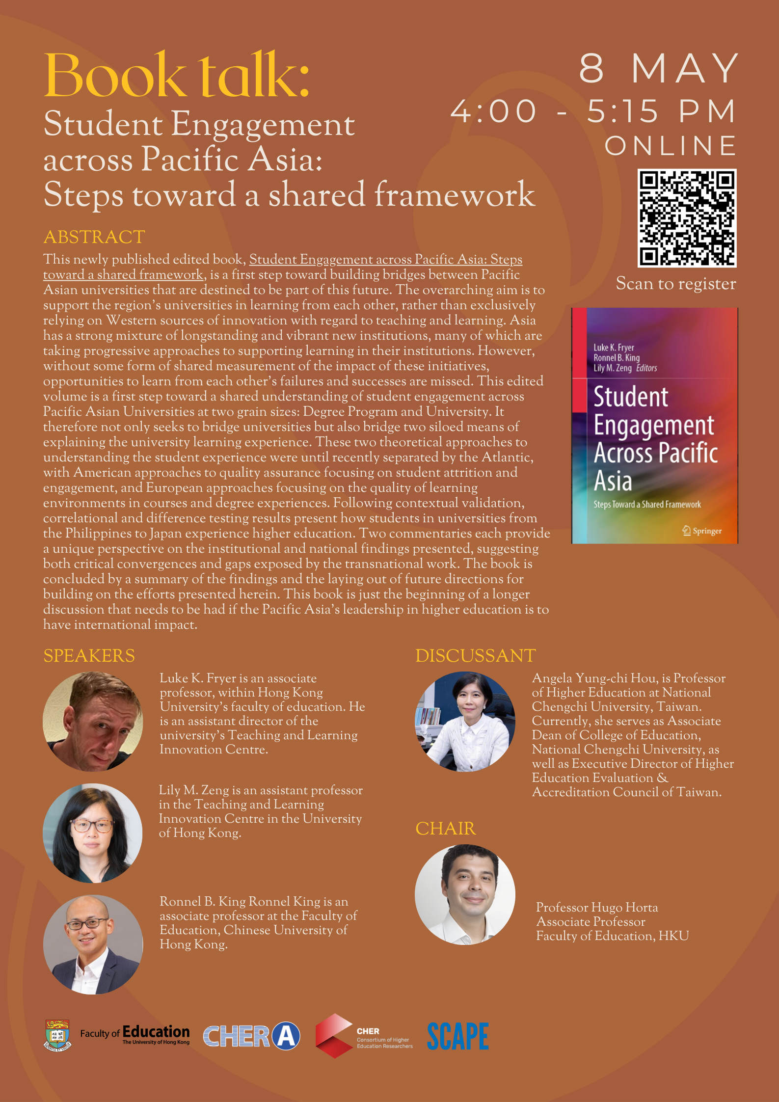 Book Talk: Student Engagement across Pacific Asia: Steps toward a ...